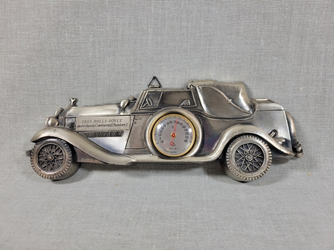 Tulip Brand's Fancy Thermometer - 1933 Rolls-royce Short Chassis ...
