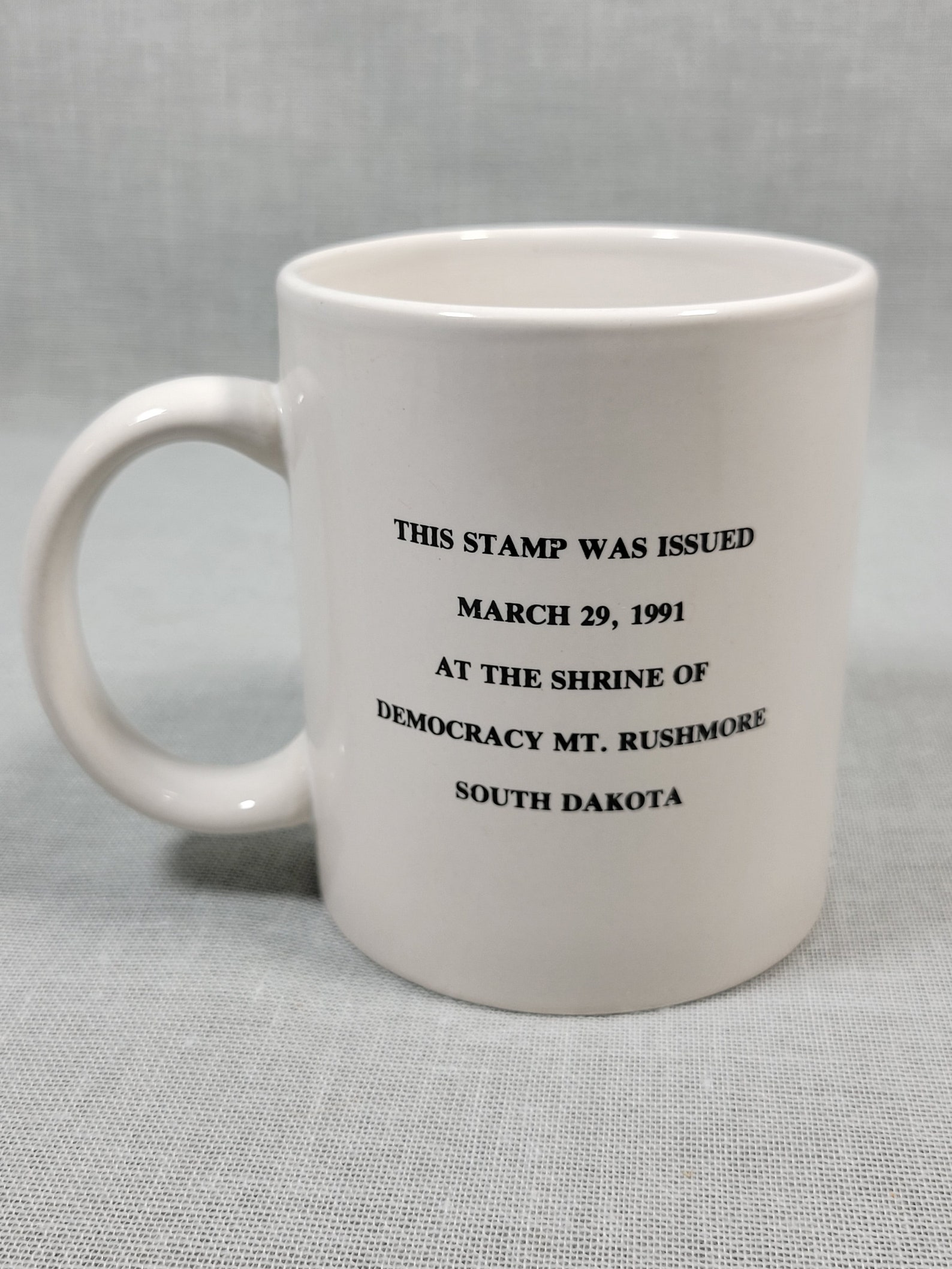 RARE Vintage Commemorative Souvenir Mug Mount Rushmore - Etsy