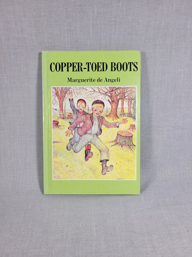 Copper-toed Boots by Marguerite De Angeli Published 1989 by - Etsy