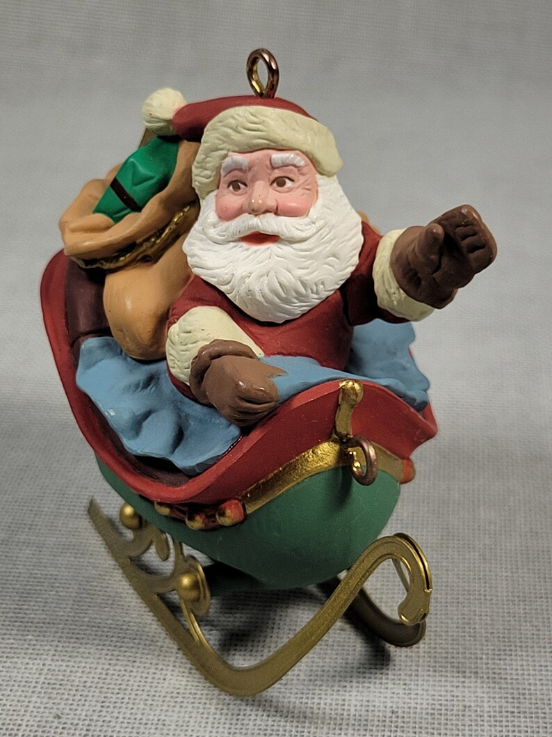 Hallmark Santa Claus Fifth of Five Ornaments in the Santa - Etsy