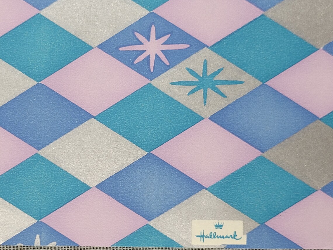 Hall Brothers Inc Gift Wrap + Hallmark Wrapping Paper - Pink Floral ...