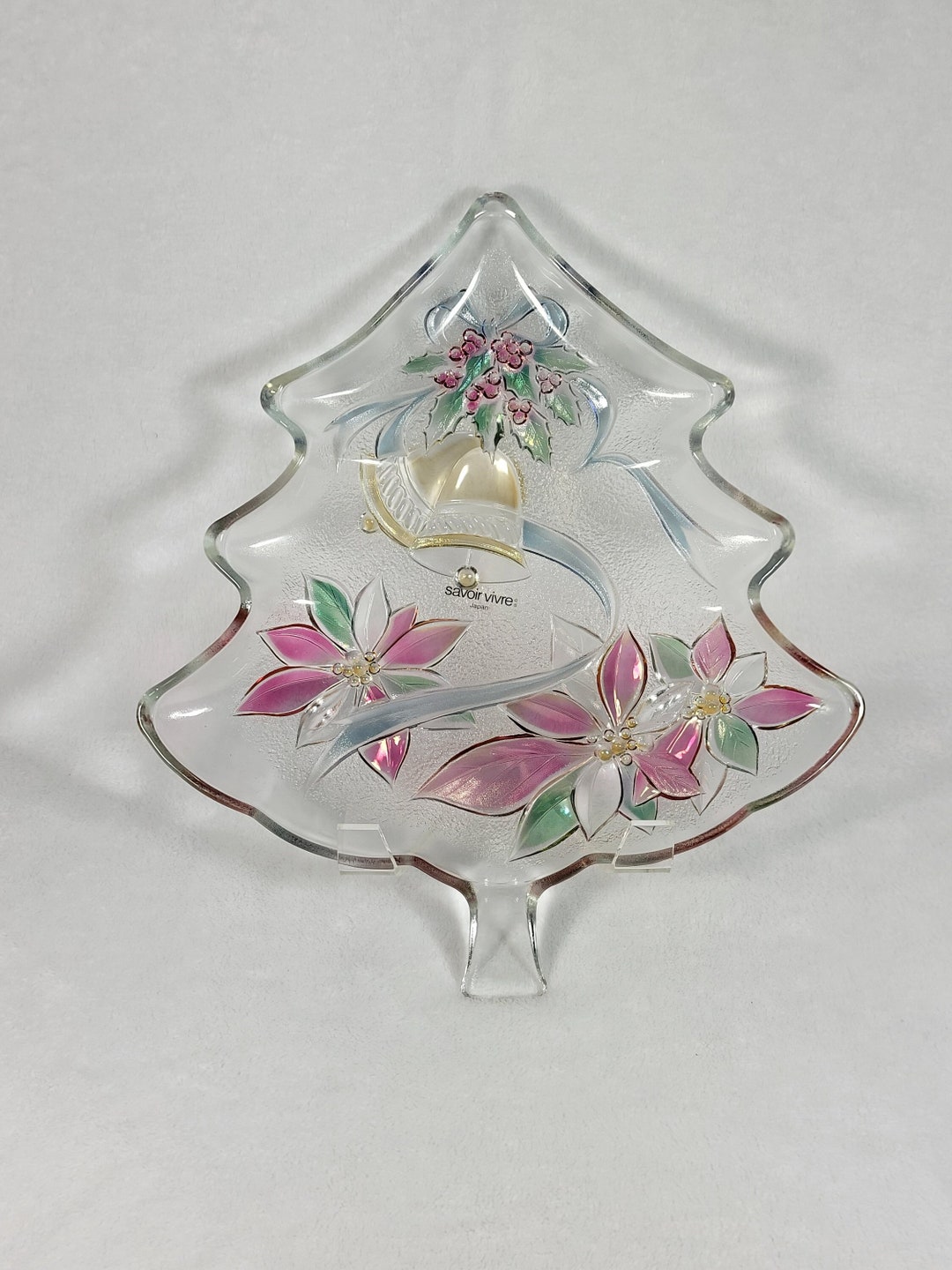 Savoir Vivre - Holiday Spirit Christmas Tree Server Platter - WY064/501 ...