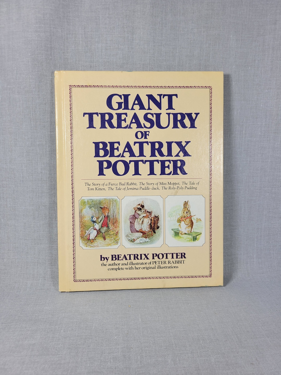 Giant Treasury of Beatrix Potter - Derrydale Books 1984 - Hardbound ...