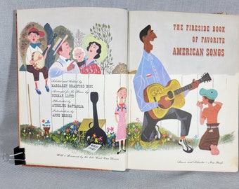 Fireside Book of Favorite American Songs Edited by Margaret Bradford ...