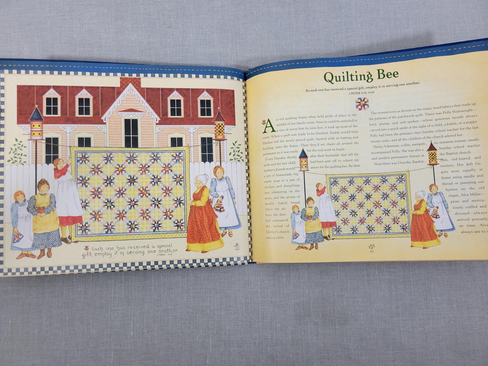 A Country Sampler of Simple Blessings - Illustrator Ellen Stouffer ...