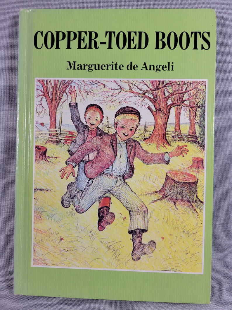 Copper-toed Boots by Marguerite De Angeli Published 1989 by - Etsy