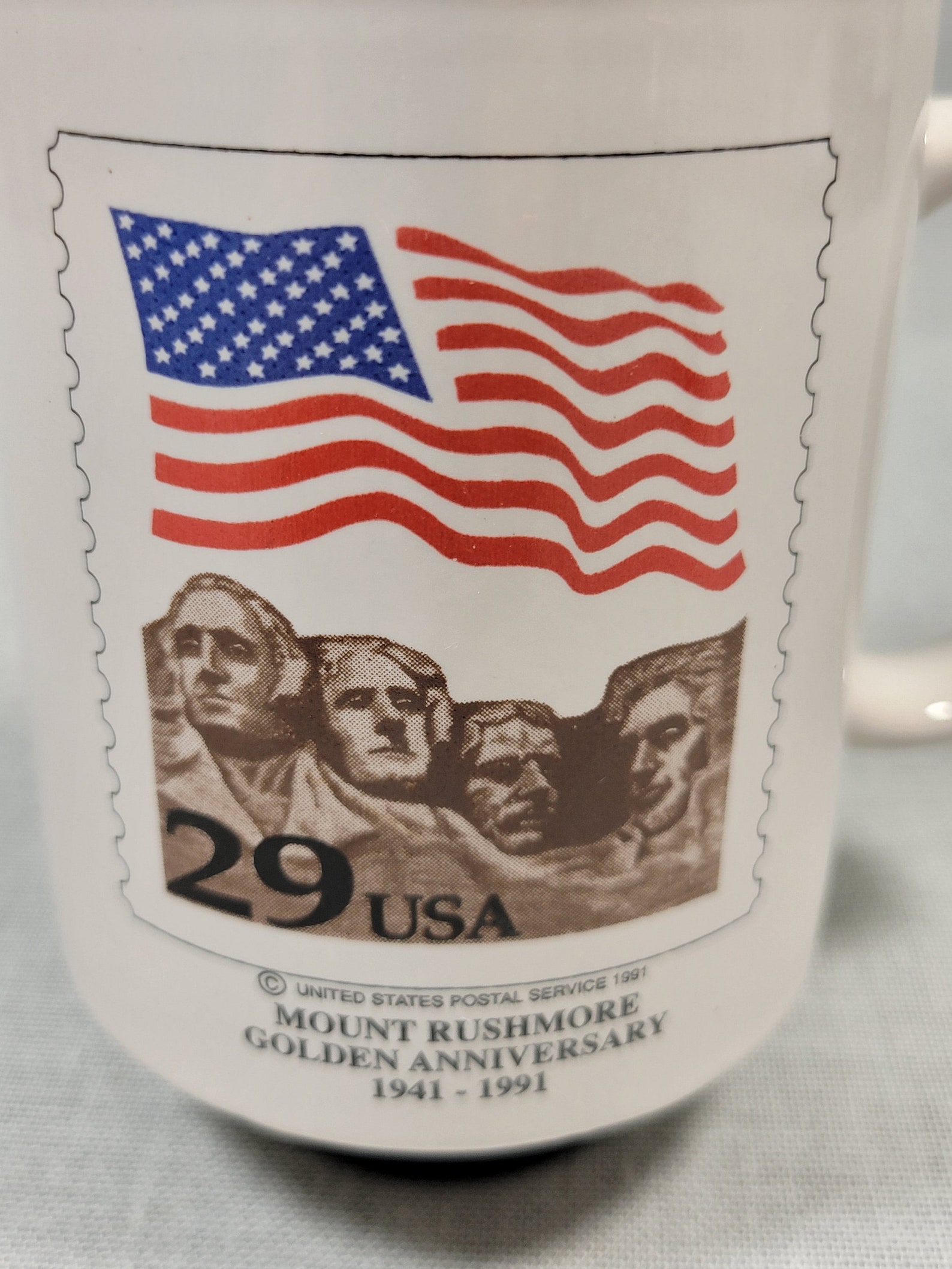 RARE Vintage Commemorative Souvenir Mug Mount Rushmore - Etsy