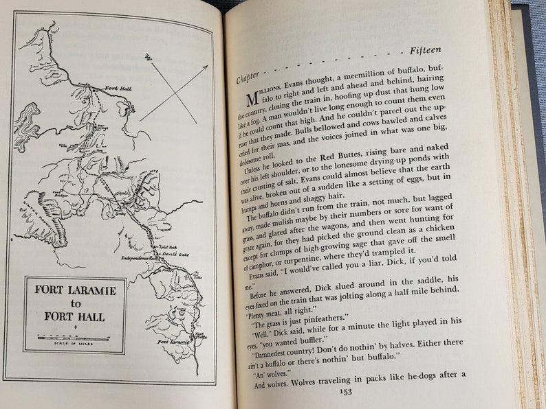 The Way West by A. B. Guthrie Jr. First Edition 1949 - Etsy