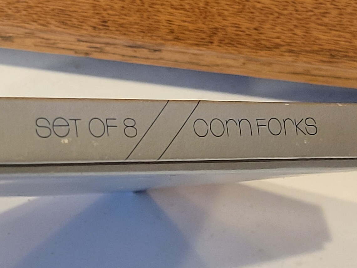 Set of Eight Corn Forks Corn Cob Holders Toscany - Etsy