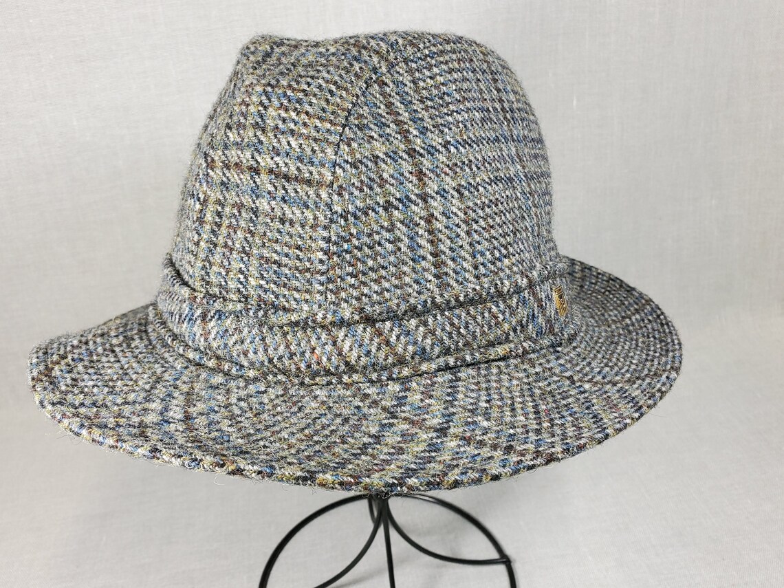 Vintage Tweed Fedora - Hills Quality Crafted Hats - Handcrafted in New ...