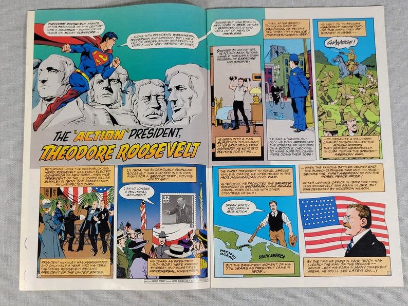 Vintage 1998 DC Comics Superhero Stamp Album: US Postal Service - Etsy