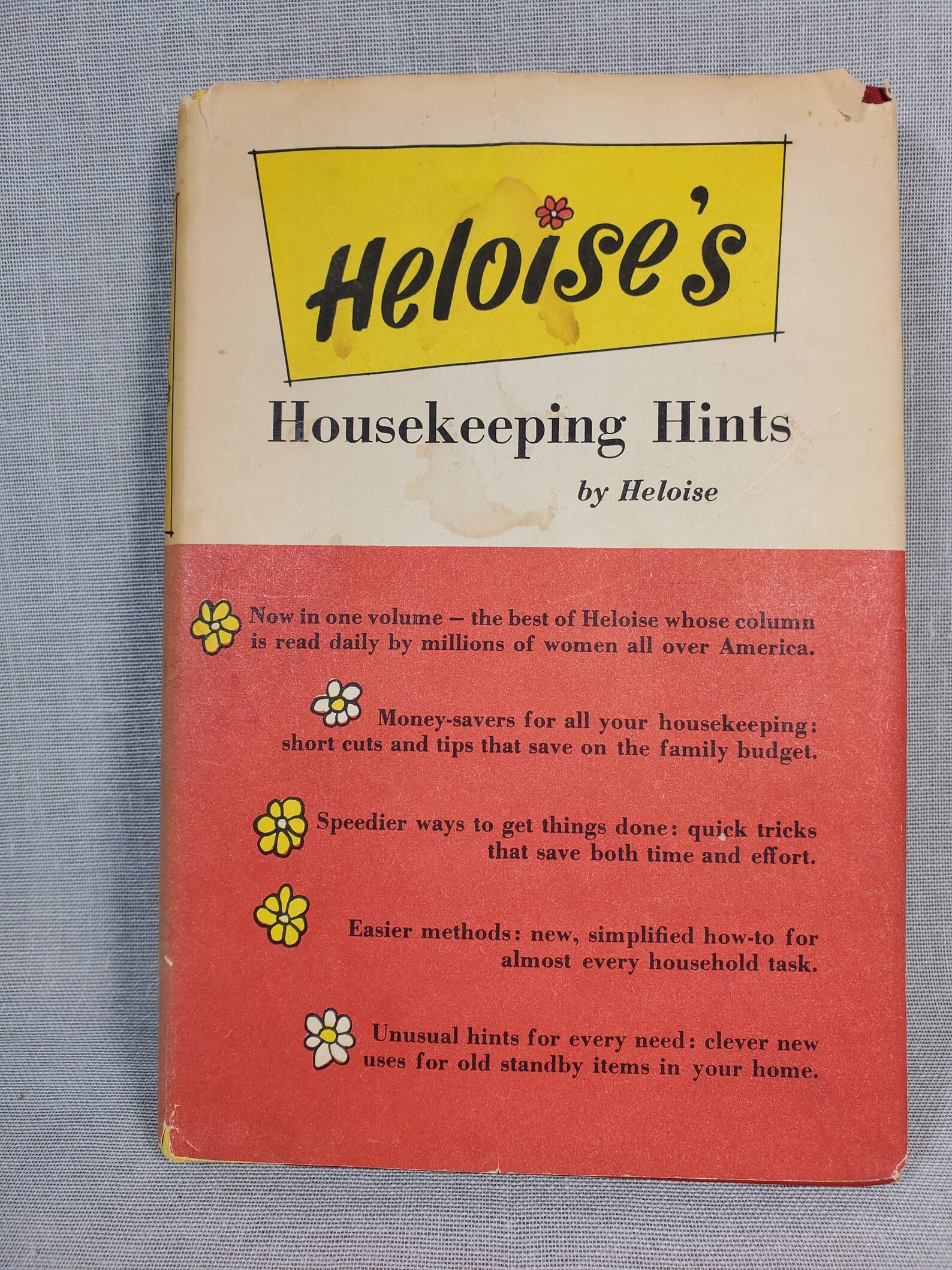 Heloise's Housekeeping Hints by Heloise 1962 Vintage - Etsy