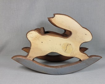 Rabbit Rocking Horse - Etsy