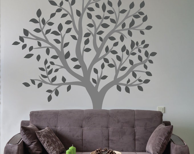 Large Tree Wall Sticker Living Room Wall Decal - Etsy