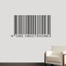 Barcode Wall Sticker Misc Dedroom Decal | Etsy