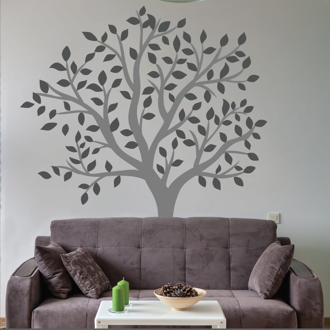 Large Tree Wall Sticker Living Room Wall Decal - Etsy UK