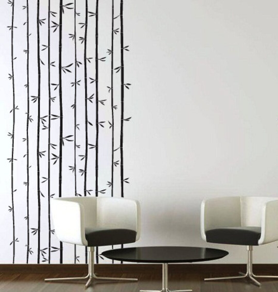 Bamboo Tree Wall Sticker Flower Wall Stickers Forest Decals Office - Etsy
