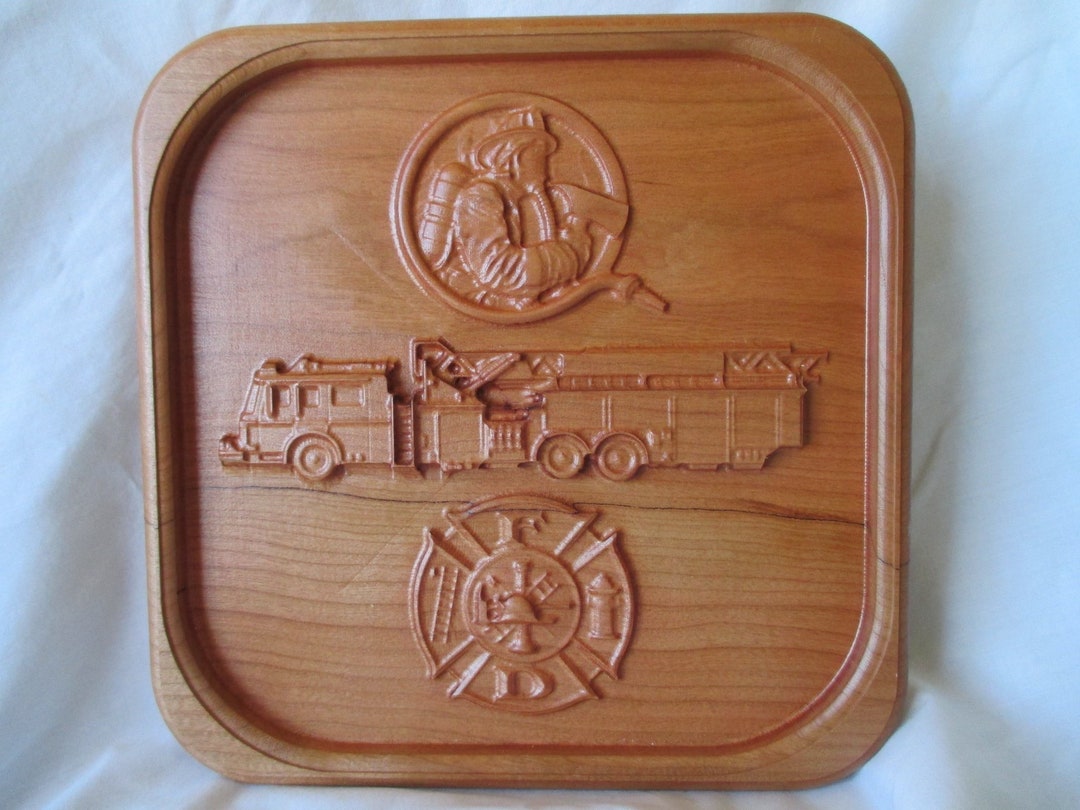 Fire Department Plaque - Etsy