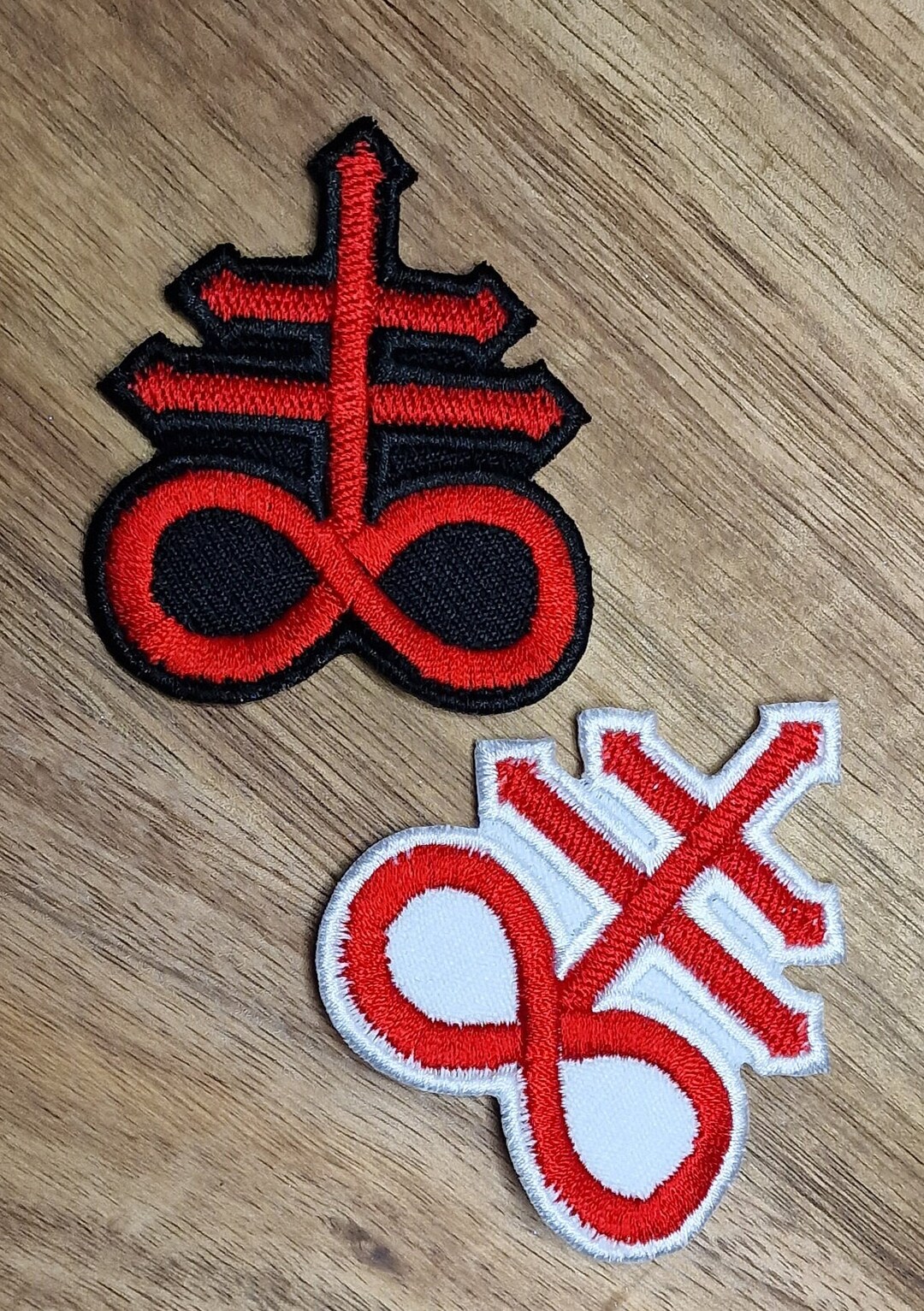 Leviathan Cross Patch Brimstone Sulfur Satan Cross Iron on Embroidery ...