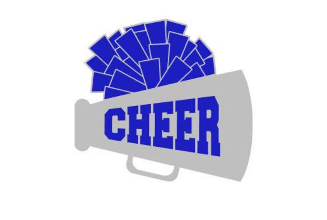 Personalized Cheer Decal , Personalized Cheerleader Decal , Megaphone ...