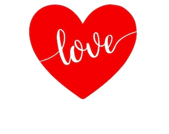 Love Vinyl Decal Love Nature Car Decal Window Decal Laptop - Etsy