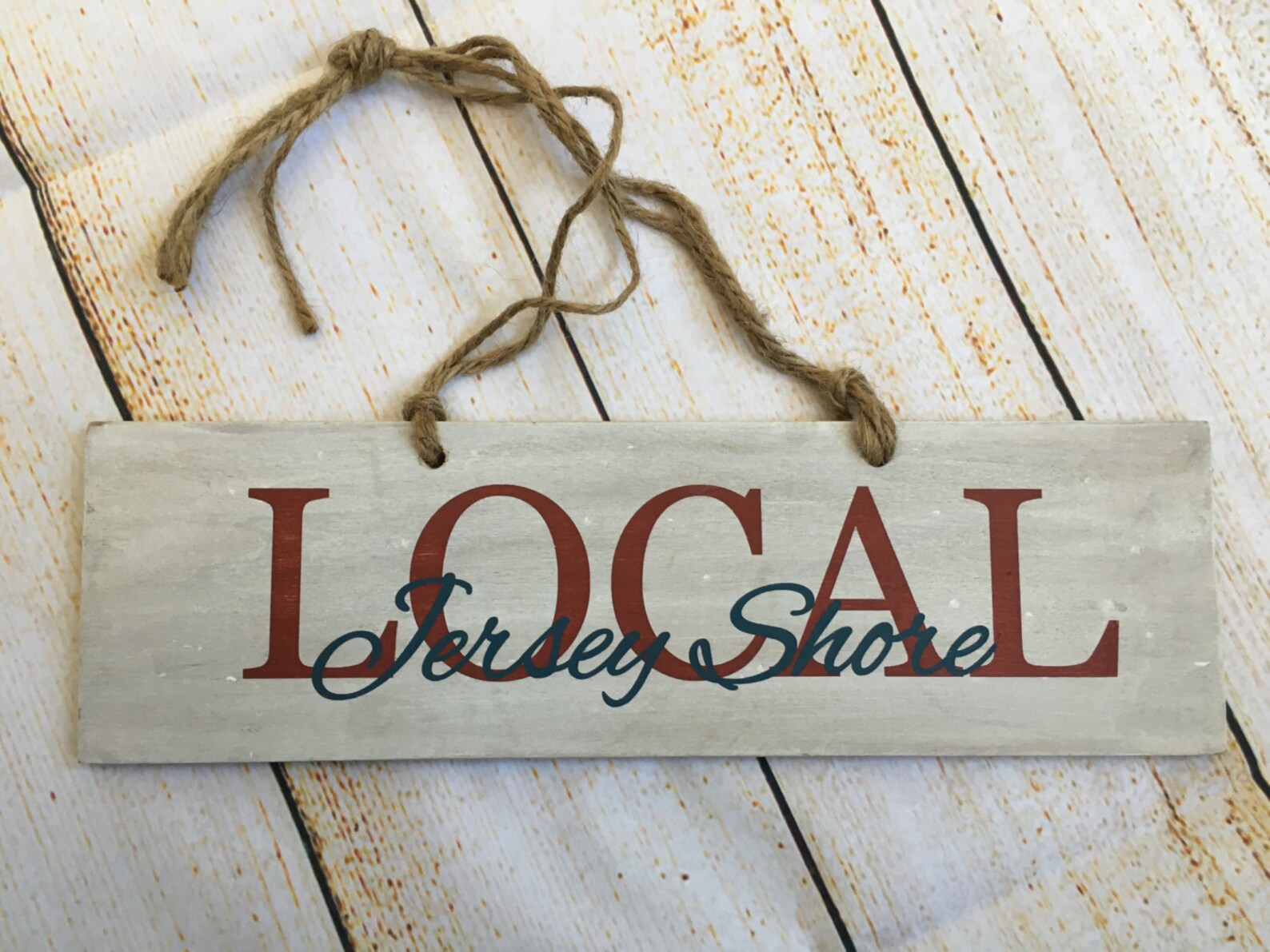 LOCAL Handpainted Wood Beach Sign Custom Made to Order | Etsy