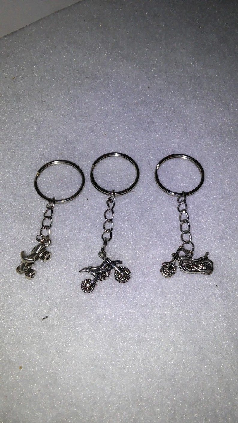 Dirtbike/motorcycle/fourwheeler Keychain - Etsy
