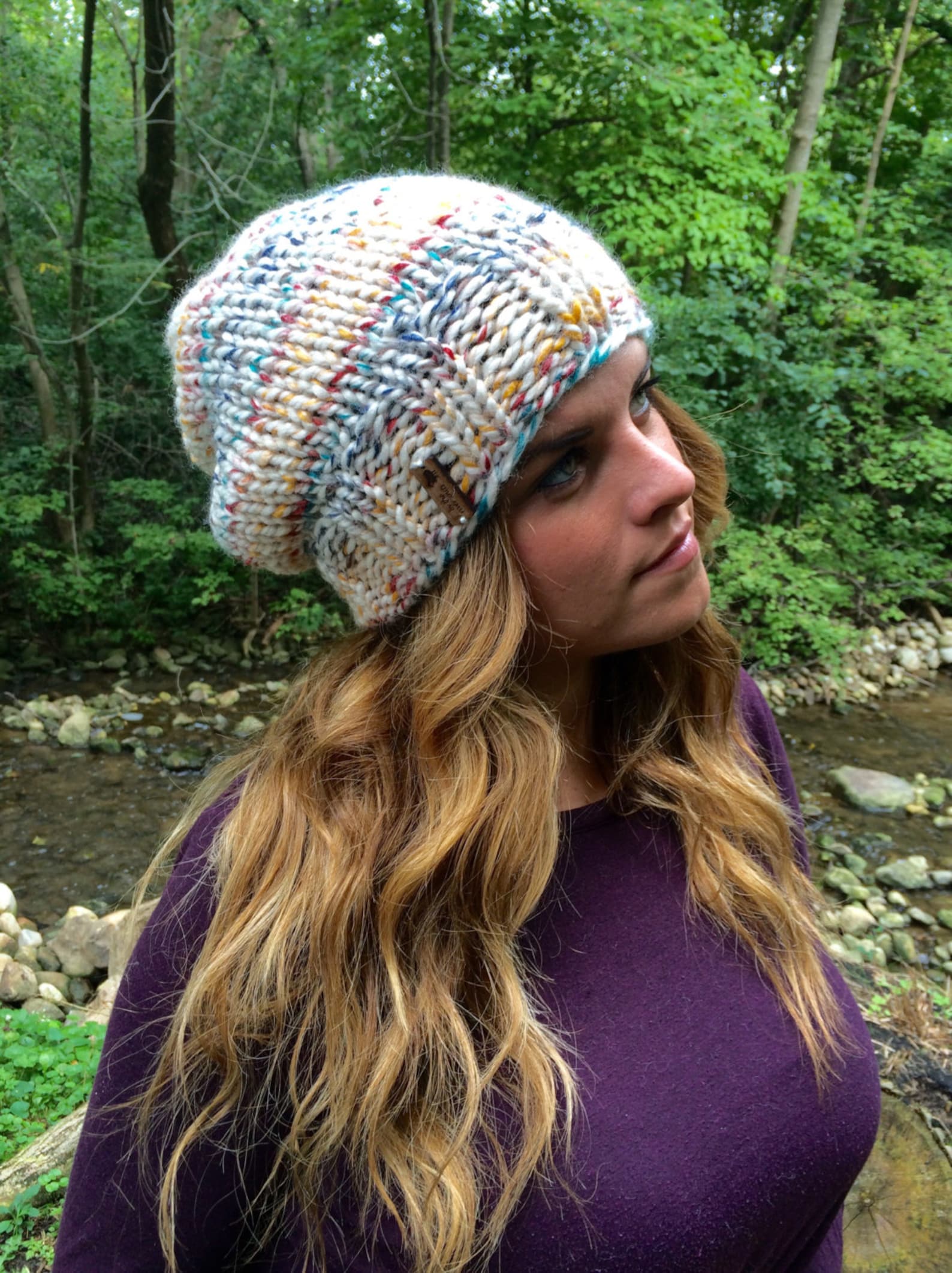 Slight Slouch Knit Hat Toque Beanie - Etsy Canada