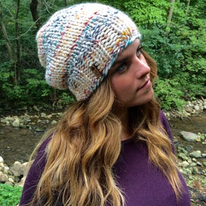 Slight Slouch Knit Hat Toque Beanie - Etsy Canada