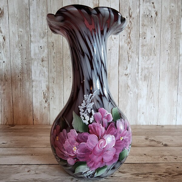 Painted Glass Vases - Etsy