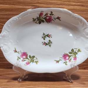 Vintage Royal Kent Collection Pink Roses China From Poland - Etsy