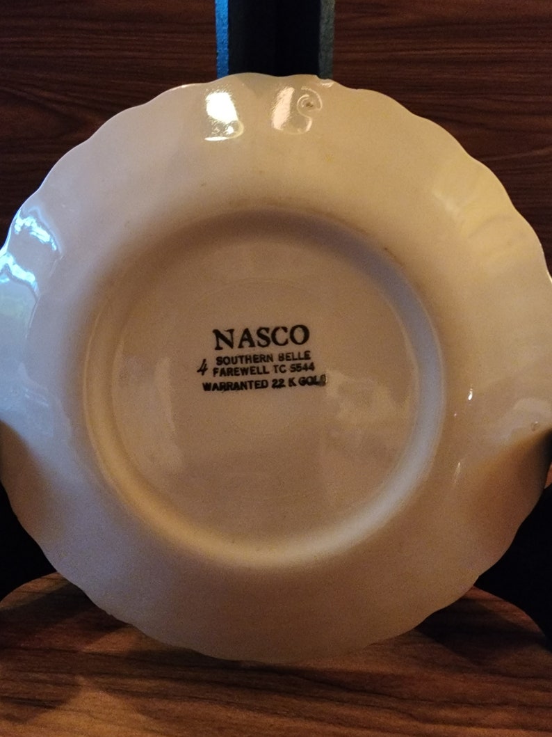 Vintage NASCO China Southern Belle #4 Farewell TC 5544 - Etsy