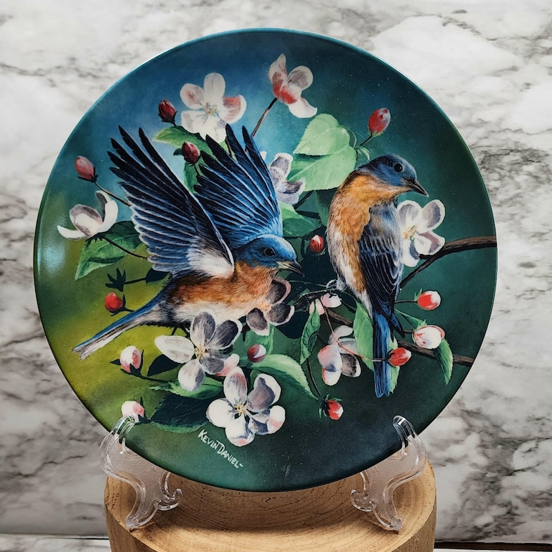 Bluebird Plate - Etsy