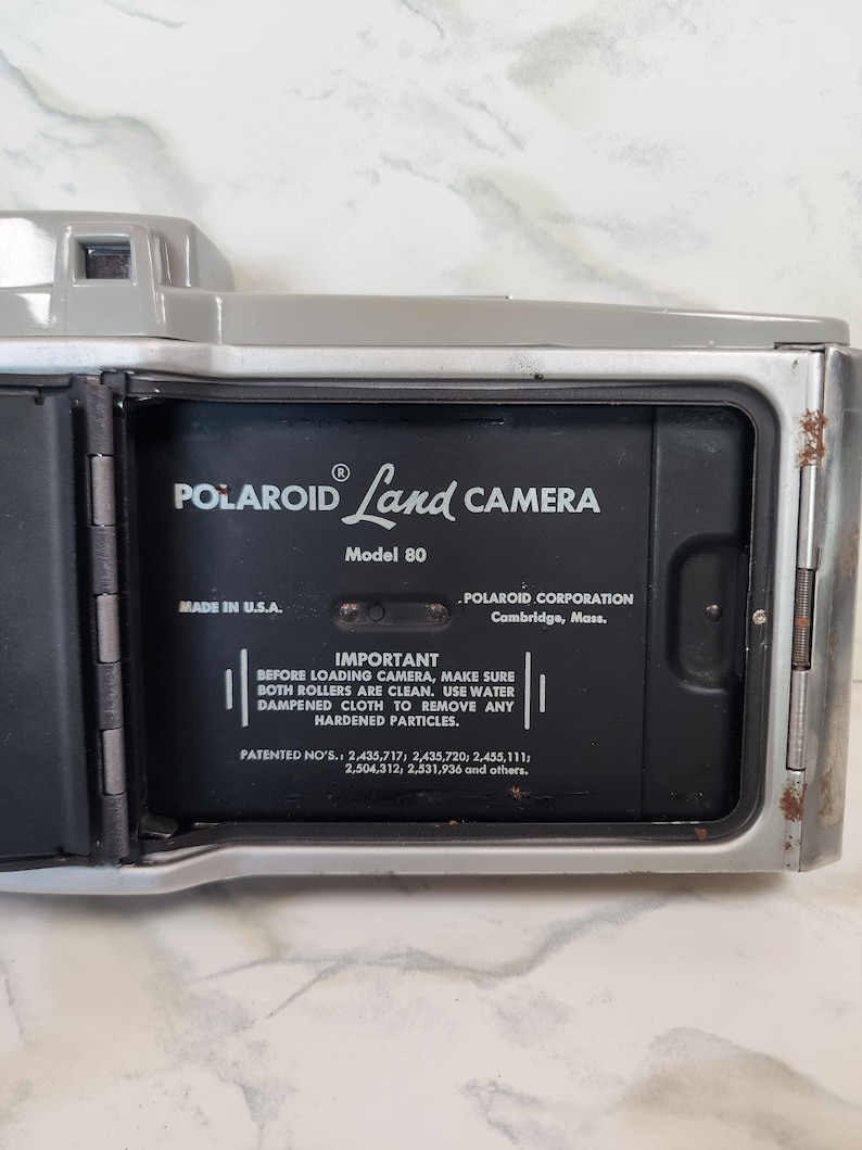 Vintage 1955 Polaroid Land Camera Model 80 With Case - Etsy