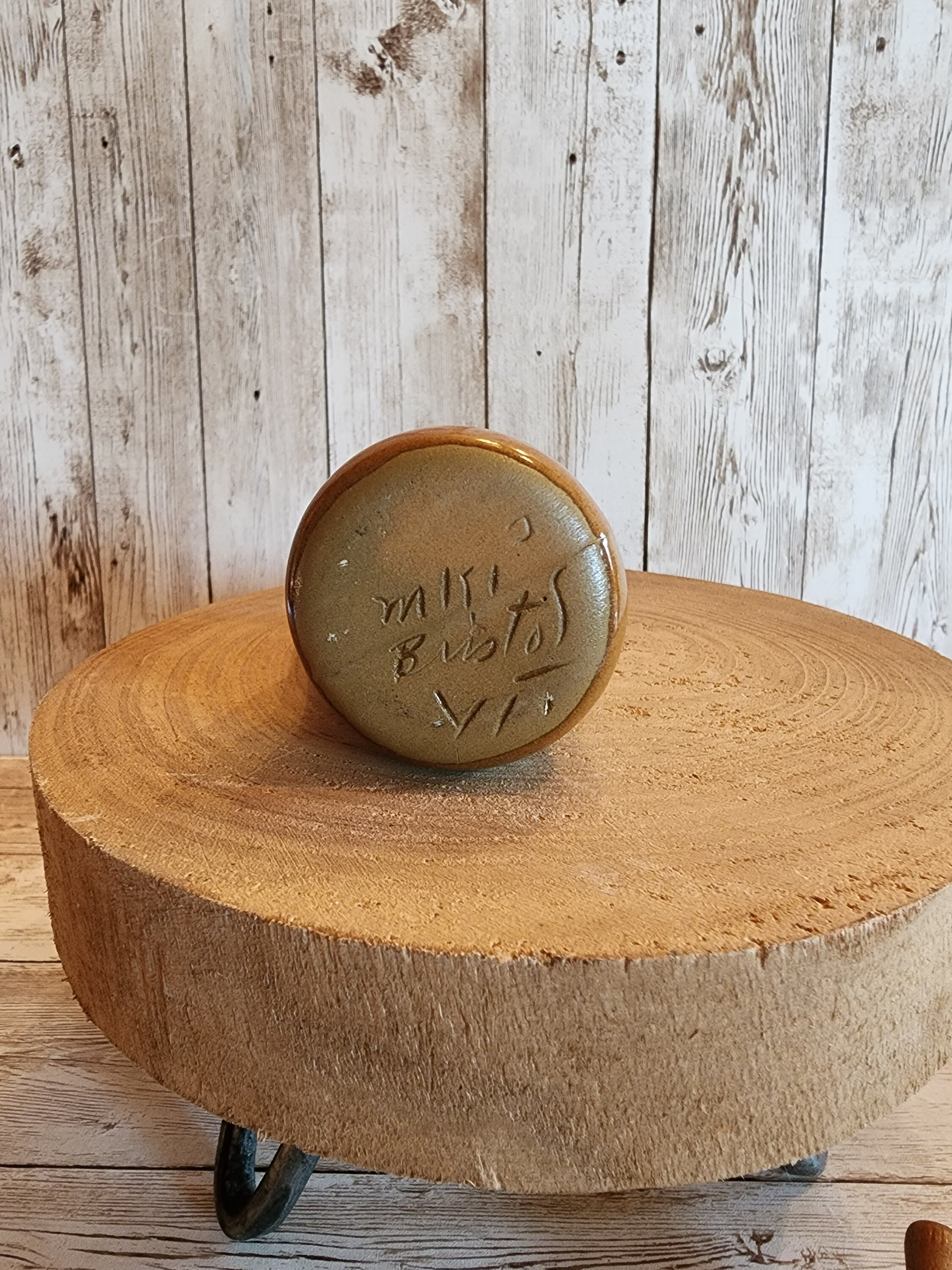 2 Vintage MKP Bristol Vermont Mini Cruets Pottery - Etsy