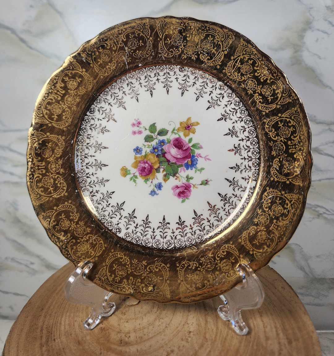 22k Gold Plates
