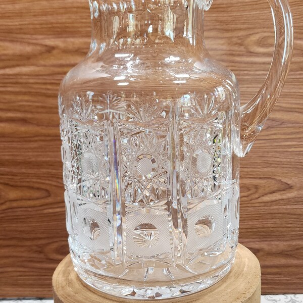 Crystal Pitcher - Etsy
