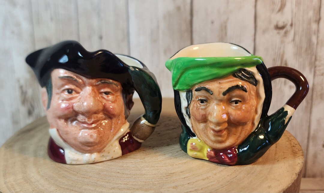 Vintage Royal Doulton Mini Toby Character Jugs - Etsy
