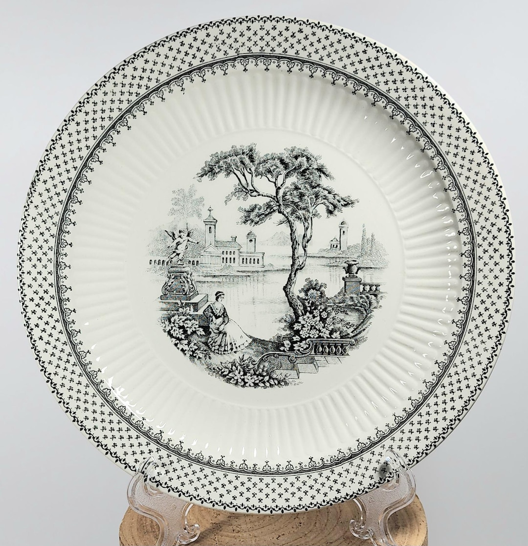 Rare Wm Adams & Sons England Minuet Dinner Plate, Real Ironstone China ...