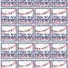 2" Square Stars and Stripes_ Printable Cookie Tag - Etsy UK