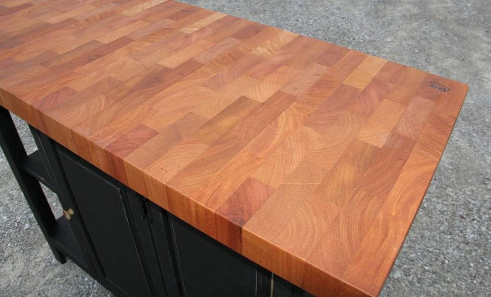 Farmhouse Kitchen Island Solid Wood by Foxcreek Butcher Block - Etsy