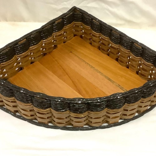Double Corner Basket - Etsy