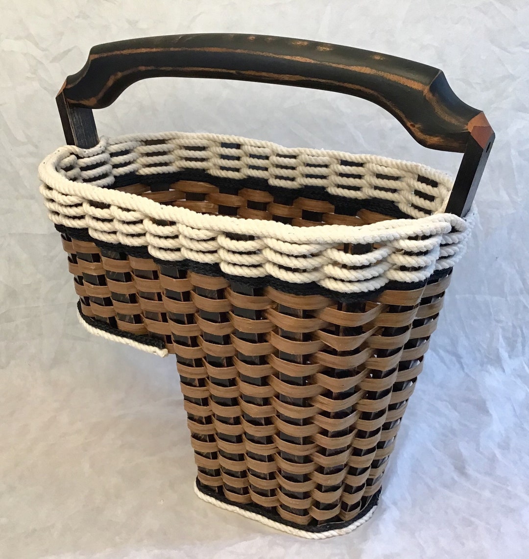 Cottage Black Step Basket - Etsy