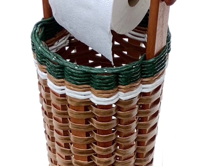 Toilet Paper Basket W/dowel - Etsy