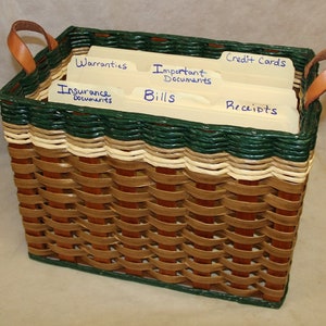 File Organizer Basket - Etsy
