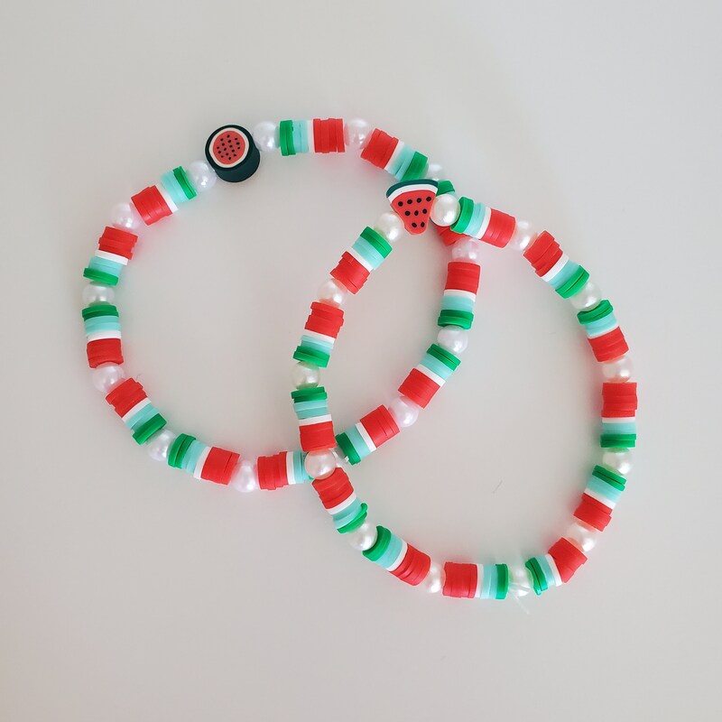 Watermelon Bracelet - Etsy