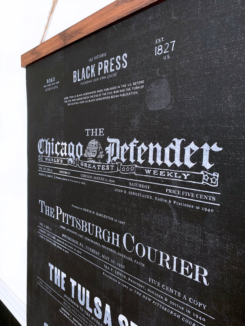 Historic Black Newspapers Poster, Black Writers, Black History, Black ...