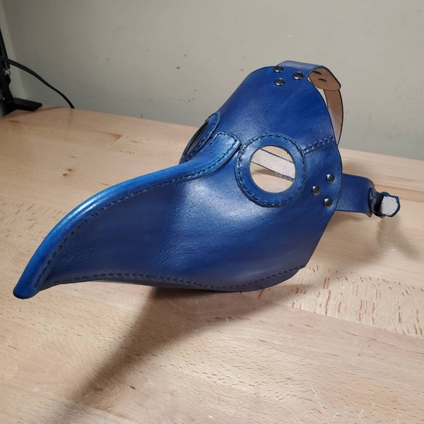 Leather Plague Doctor Mask - Etsy