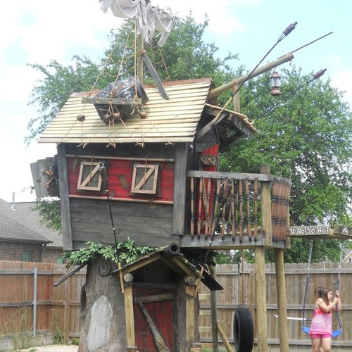 Pirate Tree House - Etsy