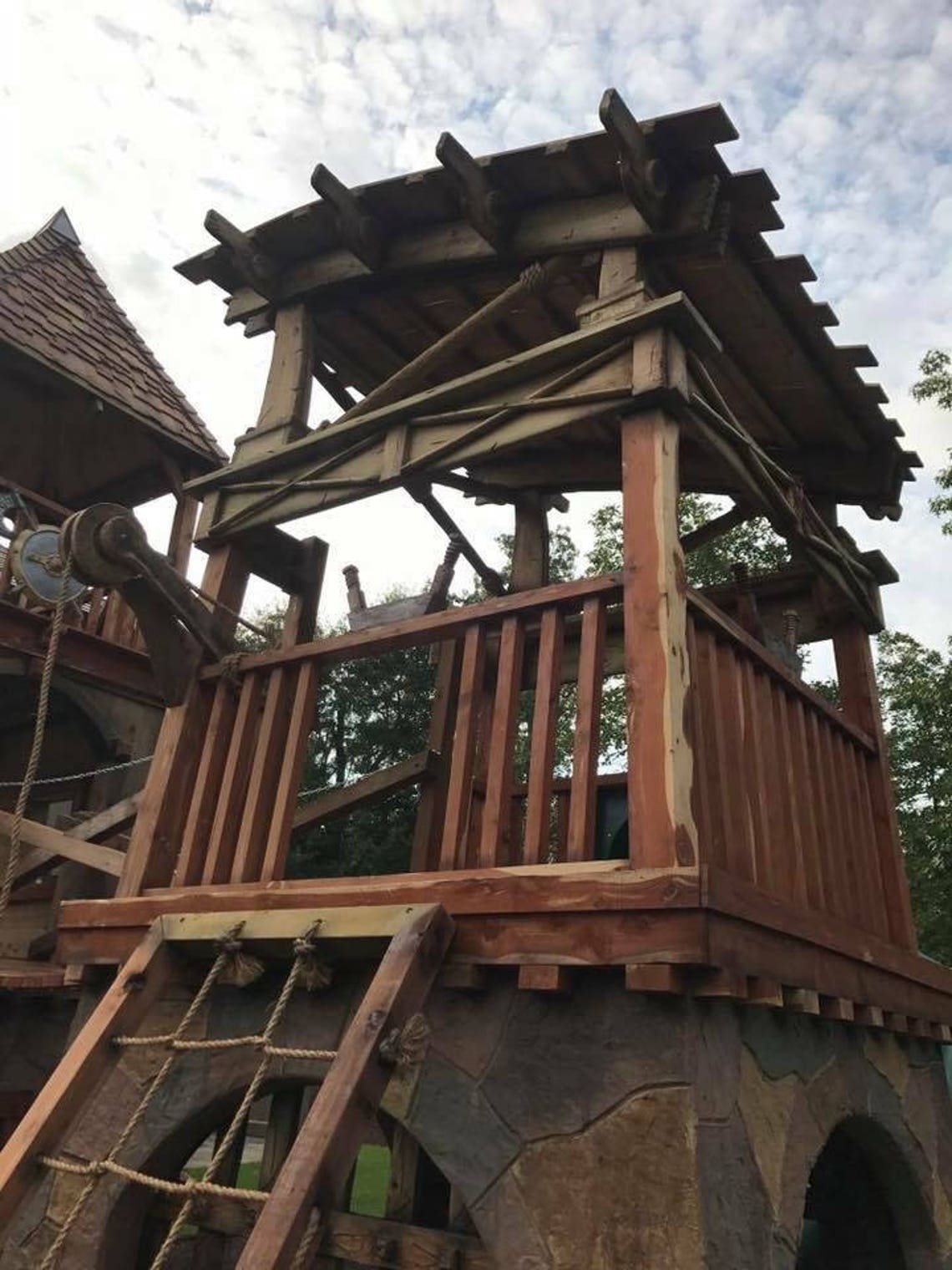 Castle Fortress Playtowers | Etsy